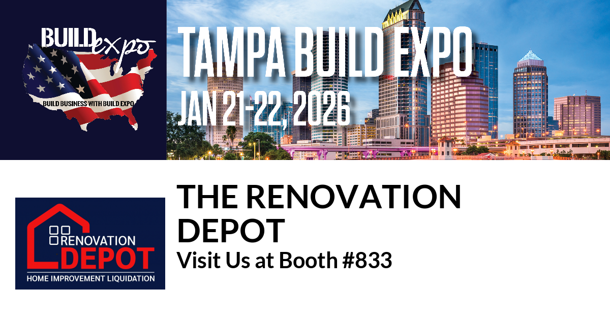 The Renovation Depot invites you to Tampa Build Expo - Build Expo USA