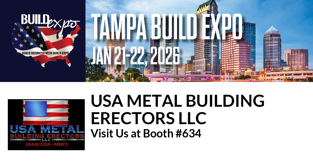 USA Metal Building Erectors LLC invites you to Tampa Build Expo - Build ...