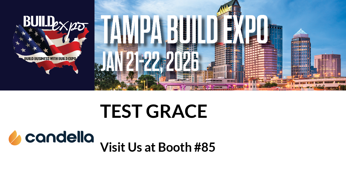 Test Grace invites you to Tampa Build Expo - Build Expo USA